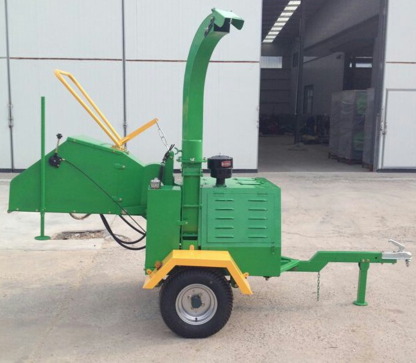 Trailer mounted auto feeding DH/SWC22 40 50 diesel engine wood chipper ...